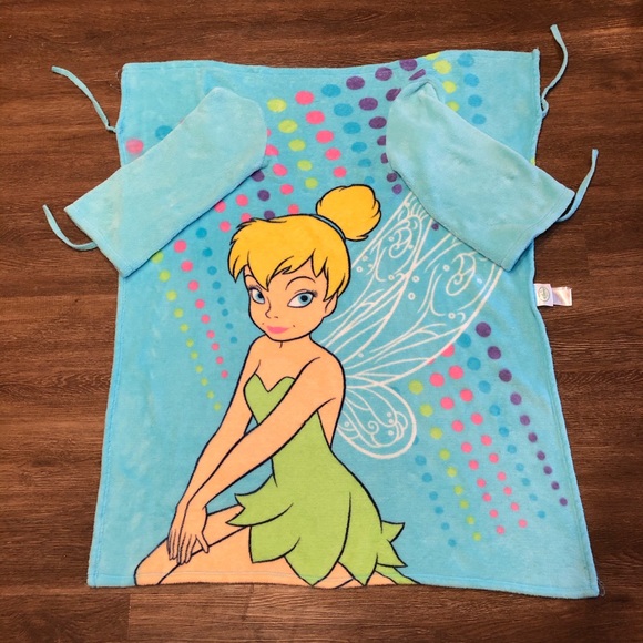 Disney | Pajamas | Tinker Bell Blanket With Sleeves | Poshmark